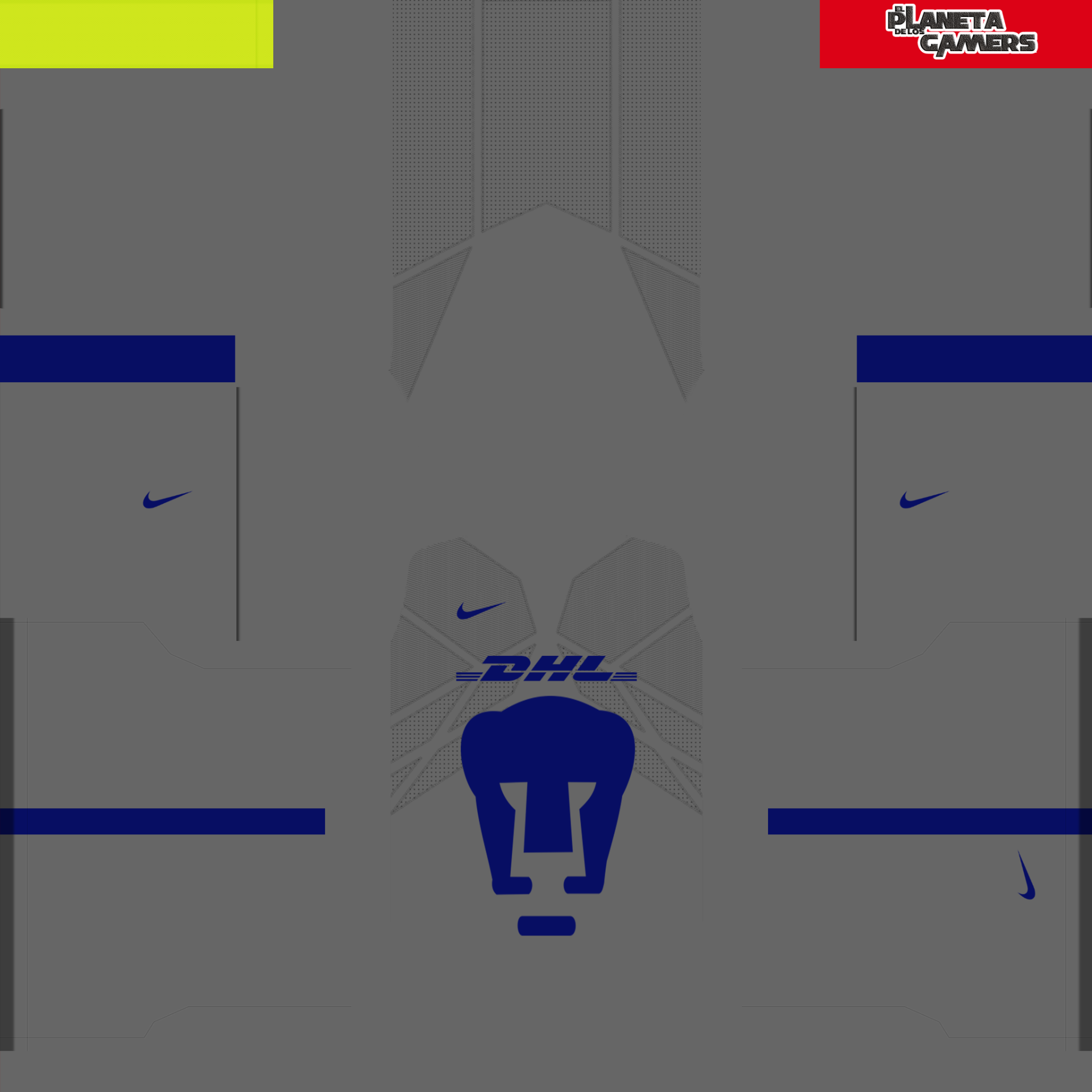 Pumas UNAM Kits Personalizados :: Pes-kits-planeta-de-los-gamers